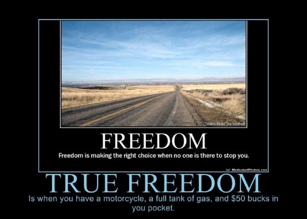 The Biker Lifestyle Means Freedom Your Way! | Russ Brown Motorcycle ...